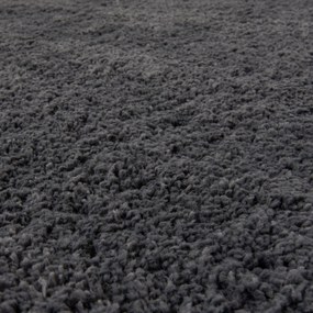 Flair Rugs koberce Kusový koberec Shaggy Teddy Charcoal Rozměry koberců: 160x230
