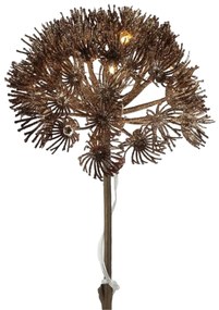 LED světelná dekorativní větev HERACLEUM 70 cm, bronzová