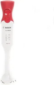 BOSCH MSM64010 bílo-červená / Tyčový mixér / 450W / 2 rychlosti / Turb