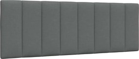 Rám postele bez matrace Hanko tmavě šedá 120 x 200 cm textil 3310378