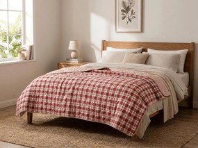 Přehoz na postel TARTAN HEART, barevný Rozměr: 220 x 240 cm