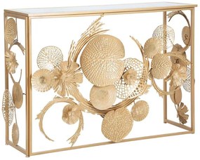 Designová konzole Lauwdina 114 cm zlatá