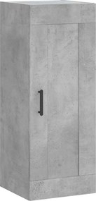 Skříň highboard betonově šedá 34,5x34x180 cm kompozitní dřevo 3200461