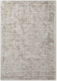 Šedý ručně tkaný koberec z viskózy 160x230 cm Noemi – Vikosa
