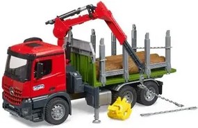 Bruder 03669 MB Arocs nákladní auto na převážení kmenů / od 3 let