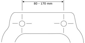 WC sedátko se snadným zavíráním Wenko Sunset, 46 x 39 cm