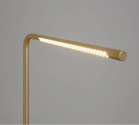LED stmívatelná stojací lampa v mosazné barvě (výška 142,5 cm) Omni Floor – UMAGE