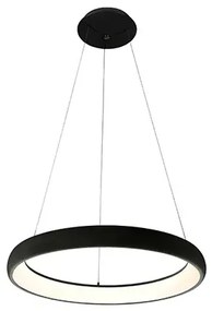 Designový LED lustr Antonio 81 Cct černá + dálkové ovládání