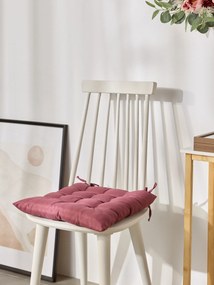 Sinsay - Prošívaný podsedák na židli s tkaničkami - tmavě fialová