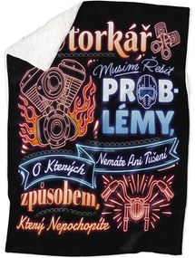 Deka Motorkář - problémy (Podšití beránkem: ANO)