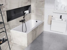 Ravak 10° Slim vana obdélníková 170 x 75 cm litý mramor bílá CA71300000
