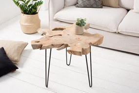 Odkládací stolek Ruto, 60 cm, teakové dřevo