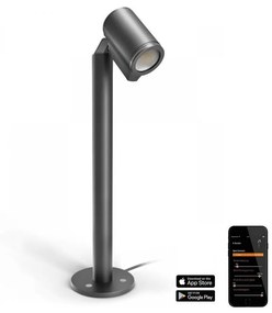 Steinel | Steinel 058678-LED Venkovní lampa se soumrakovým senzorem 1xGU10/7,86W/230V IP44 | ST058678