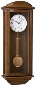 Kyvadlové skříňové melodické dřevěné hodiny JVD N2220/11