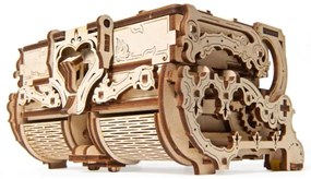 Ugears - 3D dřevěné mechanické puzzle Starožitná šperkovnice