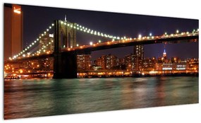 Světelný most - obraz (100x40cm)