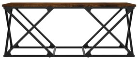 Konferenční stolek kouřový dub 100x49x40 cm kompozitní dřevo - Default Title