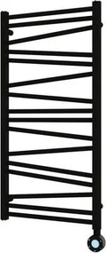Radiátor elektrický SAT Lilon 97,5x50 cm černá matná SATRALI975500EBL