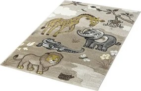 Medipa (Merinos), AKCE: 140x200 cm Dětský kusový koberec Diamond Kids 24292/760, béžová, dětský pokoj