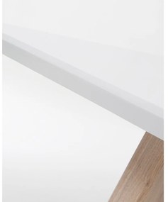 Rozkládací jídelní stůl s přídavnou deskou 90x140 cm Eunice – Kave Home