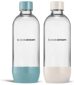 SodaStream Příslušenství - Láhev 1 l, 2 ks, modrá/béžová 42007123