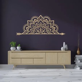 Dřevěná mandala na zeď – Elegantní dekorace na strnu | SENTOP PR0492