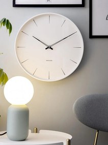 Designové nástěnné hodiny Karlsson KA5834WH 40cm