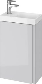 Cersanit - SET skříňka + umyvadlo, šedý lesk, Moduo 40, S801-217-DSM