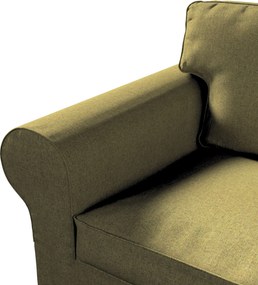 Potah na pohovku IKEA Ektorp 2-místná rozkládací  NOVÝ MODEL 2012 barva zelená látka pletený vzor