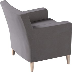 Potah na křeslo IKEA Karlstad barva hnědá látka sametová