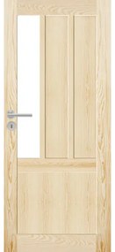 Archo - Dřevěné dveře dýhované z borovice Akron 105498