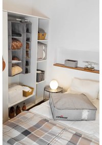 Šedý kompresní úložný box Compactor Oxford, 145 l