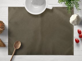 Biante Sametové prostírání na stůl SV-031 Hnědá khaki 30x40 cm