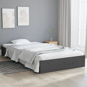 vidaXL Rám postele masivní dřevo 100 x 200 cm [820056] Barva: Bílá