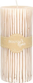 Svíčka Renee 15cm beige