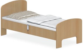 Artspect 2L-PD-6 - Lůžko 90x200x42/74cm - Buk bílý