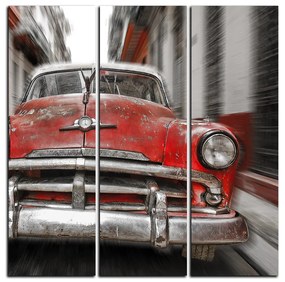 Obraz na plátně - Klasické americké auto - čtverec 3123FB (105x105 cm)