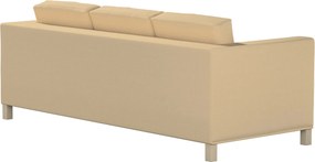 Potah na pohovku IKEA  Karlanda 3-místná nerozkládací, krátký barva béžová