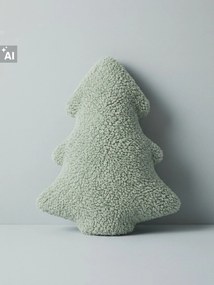 Sinsay - Vánoční polštář ve tvaru stromečku - zelená