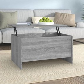 vidaXL Konferenční stolek 80x55,5x41,5 cm kompozitní dřevo [809677] Barva: bílá s vysokým leskem