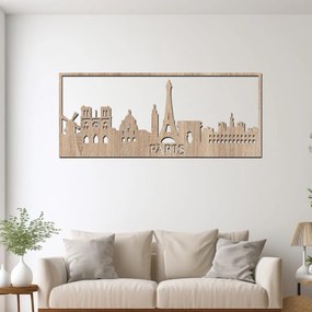 dřevo života Dřevěná dekorace na zeď PAŘÍŽ Zvolte rozměr (cm): 80x23, Zvolte barvu dekoru: Dub Sonoma
