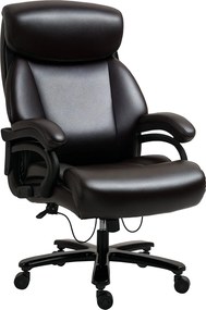 Vinsetto Kancelářská židle Výkonná herní židle s otočnou funkcí Houpací funkce Silné polstrování Kapacita 180 kg Ergonomický design Výškově nastavitel