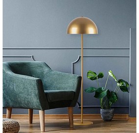 Designová stojanová lampa Gallegos 154 cm zlatá