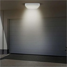 LED venkovní světlo WO751 - čtverec 16 x 16 cm, bílá