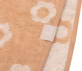 Jollein Osuška pončo Jacquard Flower / 62 × 65 cm / od 12 měsíců do 3