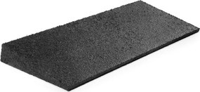 Gumový nájezd ASLON 50 x 20 cm, výška 4,3 cm, černá