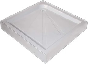 BPS-koupelny Sprchový box WSH308 90x90 bílá mat