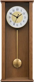 JVD Minimalistické rádiem řízené kyvadlové netikající tiché hodiny JVD NR2221.3
