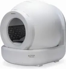Beeztees Moeza Automatická toaleta pro kočky bílá