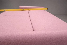 Růžová rozkládací/s úložným prostorem pohovka 214 cm Pop - II. jakost – Bonami Selection